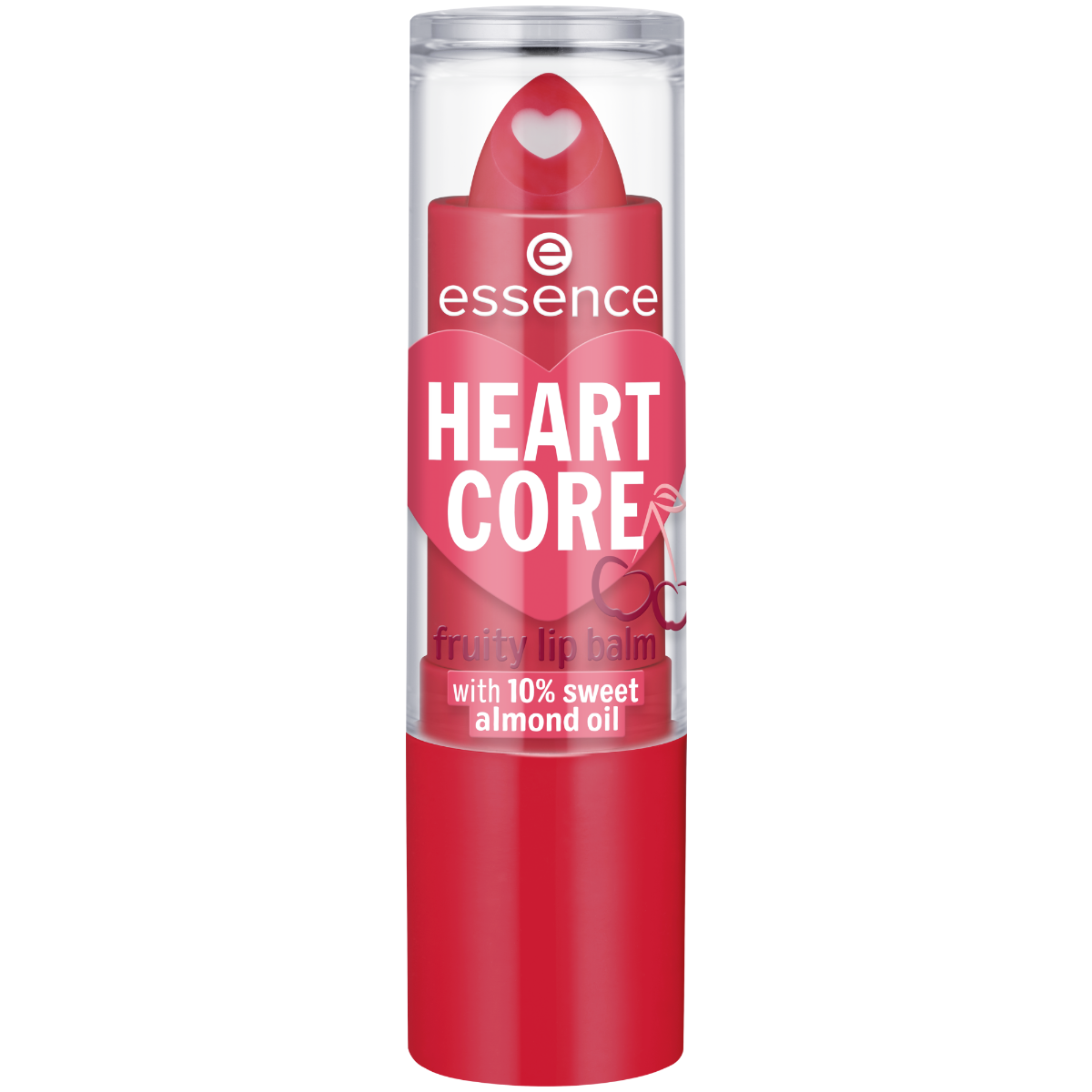 essence HEART CORE fruity lip balm 01